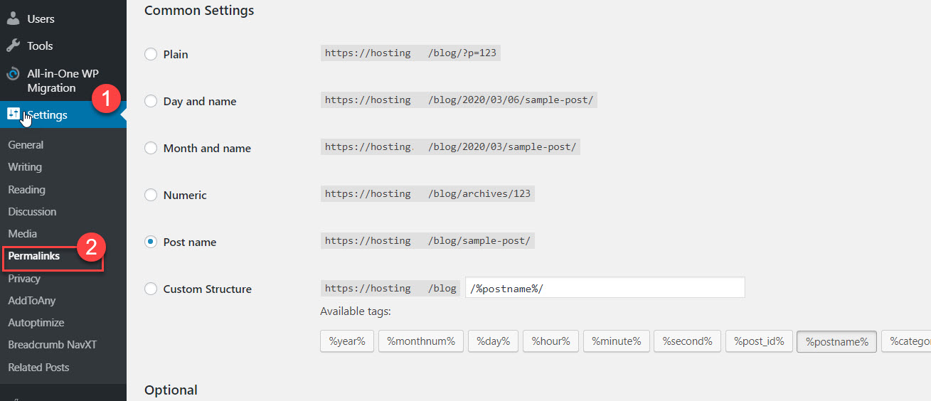 How to Create Custom Permalinks in WordPress - Hosting.co.uk