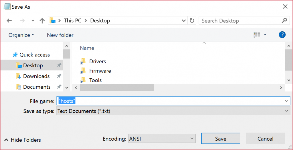 Edit or reset your Hosts file in Windows 10 - Hosting.co.uk