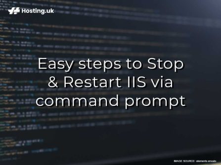 Stop & Restart IIS via Command Prompt - Hosting.co.uk